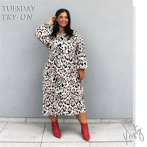 Leopard Print Midi Dress Mum Fashion Dress Drop Printed Midi Dress