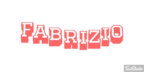 Fabrizio Nombre Diseños De Logotipos  Animados