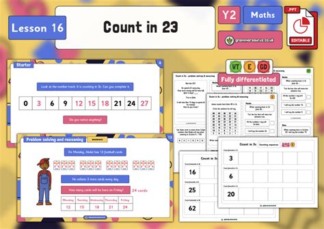 Year 2 Place Value Count In 23 Lesson 16 Grammarsaurus
