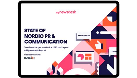 report state of nordic pr and communication 2023 hubspot and mynewsdesk