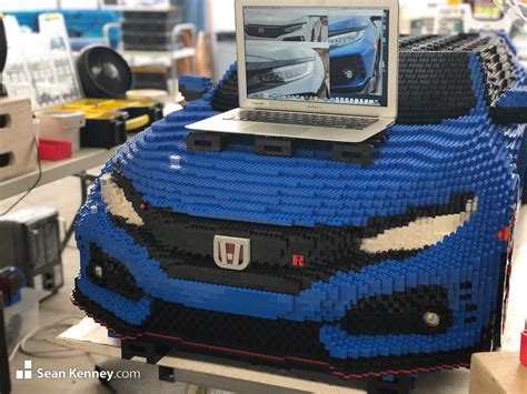 Honda Civic • Sean Kenneys Art With Lego Bricks
