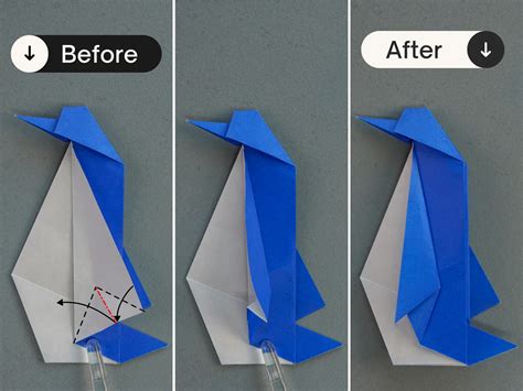 Origami Penguin Step By Step Instructions Origamiok