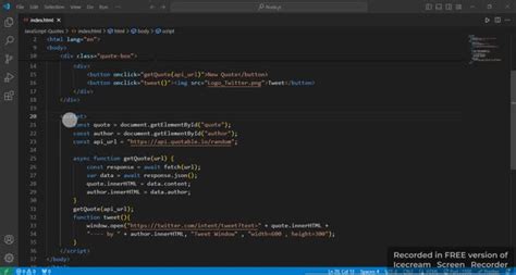 Video Muskan Zahid On Linkedin The Api Project Of Quote Generator