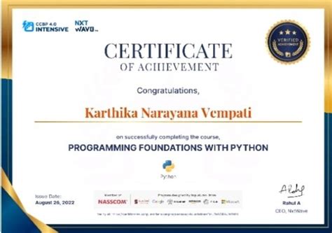 Karthik Vempati On Linkedin Day26 30daysofcodechallenge Today Python Programming Nxtwave