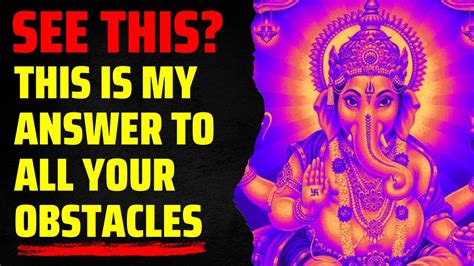 Remove All Obstacles Mantra Ganesha Gayatri Mantra YouTube