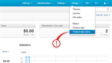 Advanced Product Tabs CS Cart Add On By Hungryweb