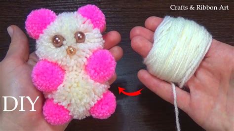 Amazing Teddy Bear Making Idea With Wool Super Easy Teddy Make At Home How To Make Teddy