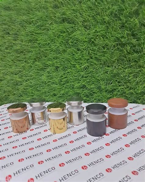 Wooden Coated Glass Stud Wooden Coating Glass Bracket Wooden Coating