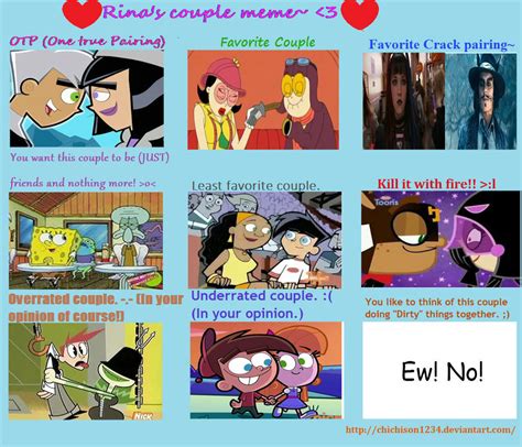 Toongirls Couple Meme By Toongirl18 On Deviantart