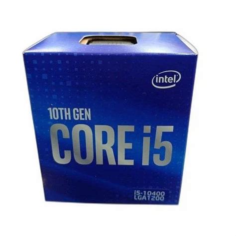 Golden Intel I5 10400 10th Gen Computer Processor At Rs 12300 Piece In