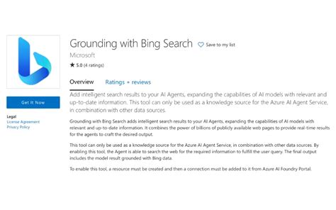 Grounding With Bing Search Enhances Azure Ai Agent Service