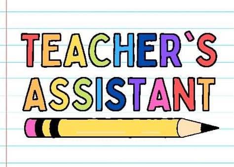 Teachers Assistant Sign By Teachingg 4 Good Tpt