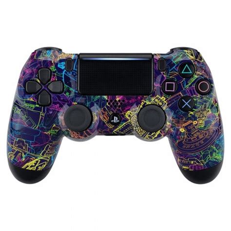 Custom Led Ps4 Controller Playstation 4 Etsy