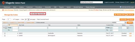 Magento City And Region Manager Magento1 And Magento2 By Aneel15