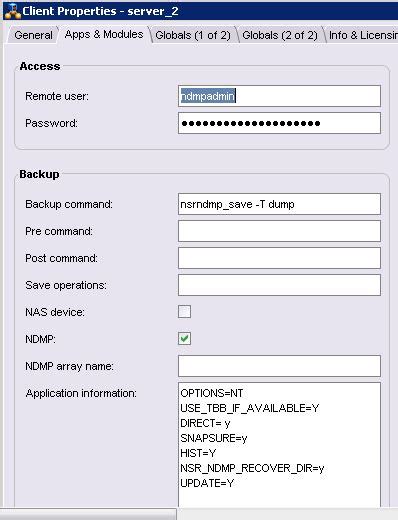 ‎ndmp backup vnx datadomain vtl dell technologies