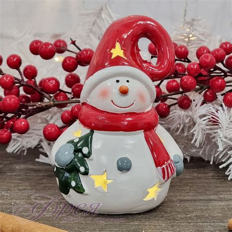 Светещ Снежен човек Podaracionline