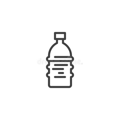 Water Bottle Line Icon Stock Illustration Illustration Of Sign 318937224