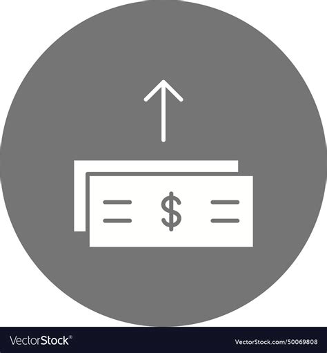 Send Money Icon Image Royalty Free Vector Image