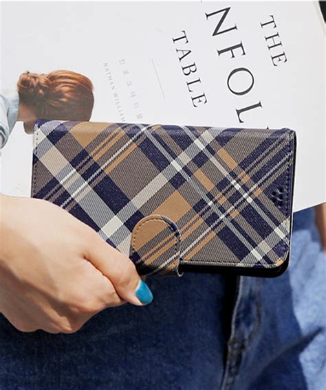 디핏 아이폰 갤럭시a 사선체크 다이어리 케이스 지갑 케이스 감성 커플 우정 케이스 보호 지문 스크래치 방지 아이폰13 12 11
