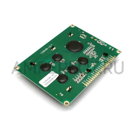 Купить Графический монохромный дисплей Lcd12864b 5v 128x64 желто