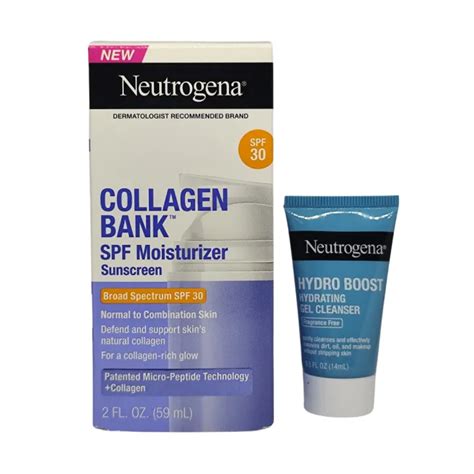 Neutrogena Collagen Bank Spf Moisturizer Normal To Combination Skin
