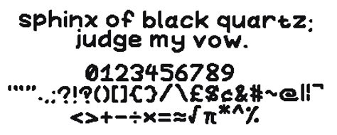 Lowercase Pixel Font I Started Working On A While Back Any Feedback Or