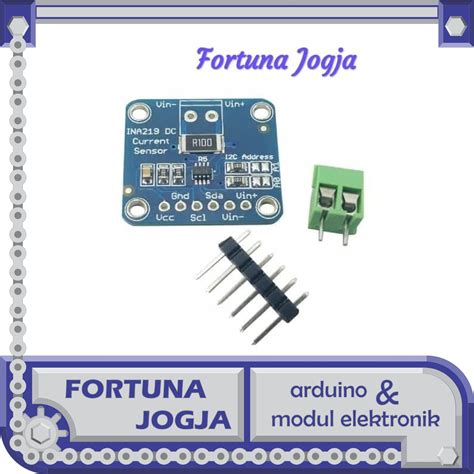 Ina219 I2c Bi Directional Dc Current Sensor Sensor Arus Dc Lazada