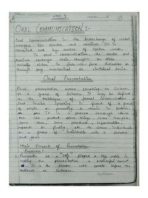 Communication Unit 4 Pdf