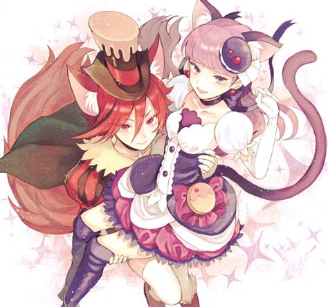 Kotozume Yukari Kenjou Akira Cure Chocolat And Cure Macaron Precure