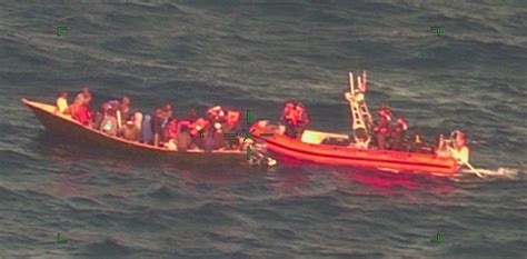 Coast Guard Takes 85 Illegal Dominican Republic Migrants Back Home