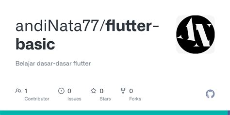 Github Andinata Flutter Basic Belajar Dasar Dasar Flutter