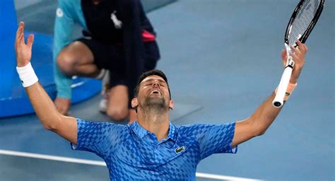 Novak Djokovic Beats Stefanos Tsitsipas In Australian Open Final