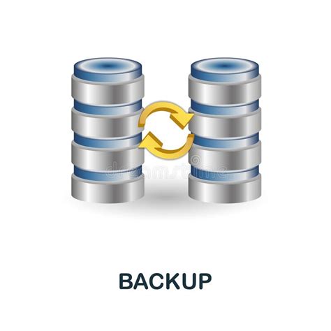 Data Backup Icon Monochrome Simple Cyber Security Icon For Templates Web Design And