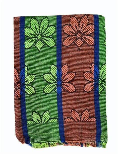 Material Polyster Green Polyester Bed Sheet For Home Size Single At