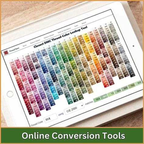 What Are Thread Conversion Charts For Machine Embroidery