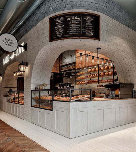 Lets Bake Behance Cafe Design Minimalist Interior Style