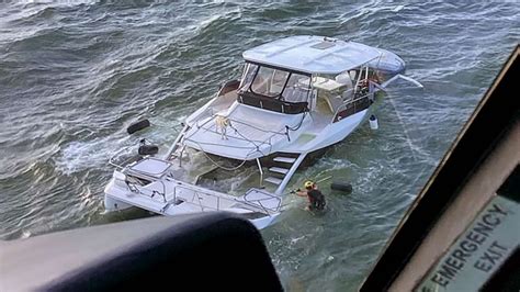 2 People Dog Rescued From Sinking Boat Off Georgia Coast Abc News