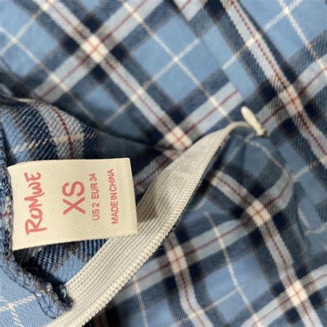 Light Blue Plaid Mini Skirt Size Xs ️free Depop