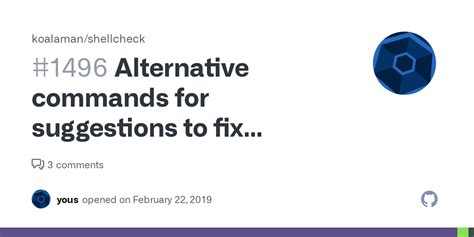 Alternative Commands For Suggestions To Fix Sc2207 · Issue 1496