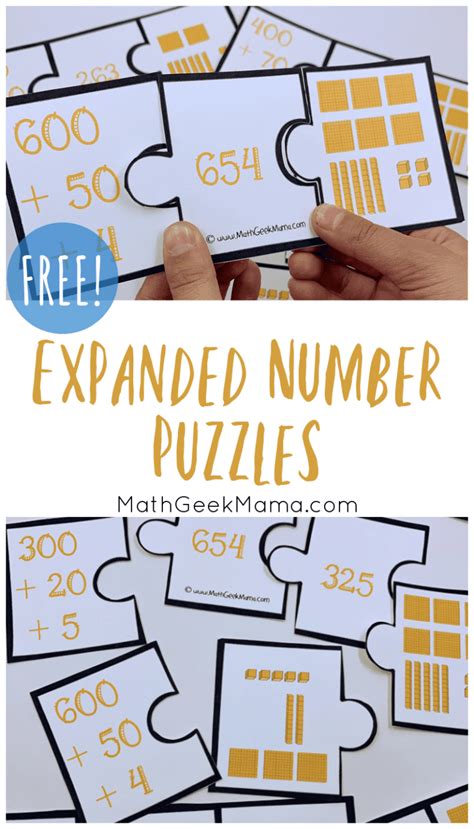 Linear Equations Puzzles Free Practice Set Math Geek Mama