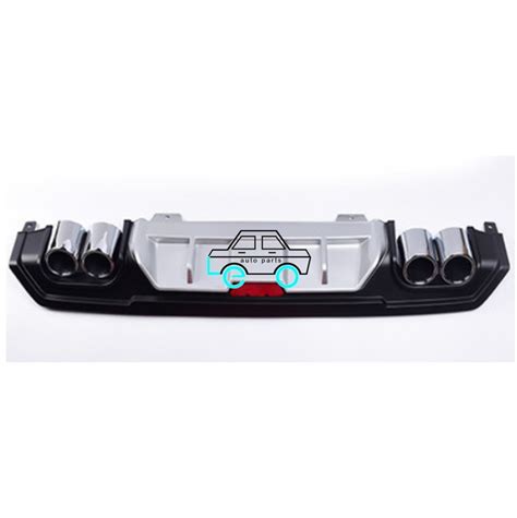 Carbon Fiber Rear Lip Diffuser For Tenth Generation Civic Rear Lip