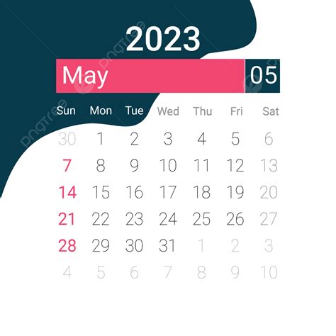 تقويم 2023 متعدد الألوان بتصميم جذاب سهل التعديل ملون جدا مناسب لجميع