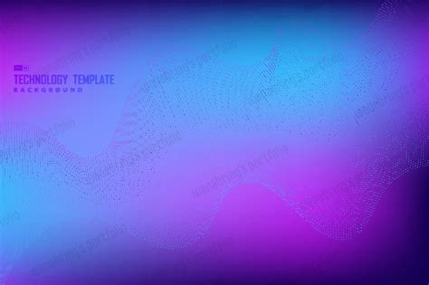 abstract colorful particle wavy design graphic by wanabring · creative