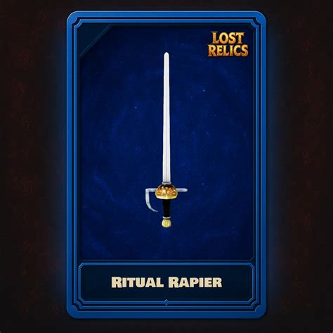 Ritual Rapier