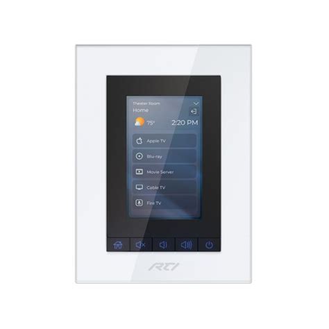 In Wall Touch Screen Kx3 3 5 Inch Touchpanel Keypad Rti