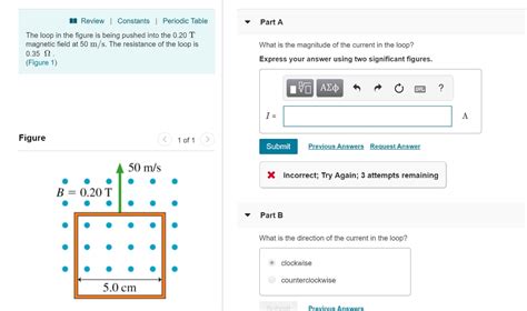 Solved Review Constants Periodic Table Part A The Loop In