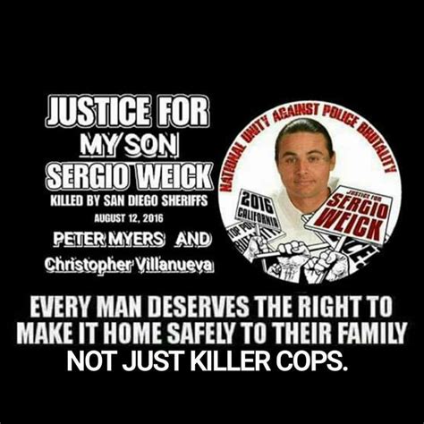 Justice For Sergio Weick