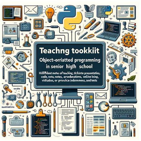 comprehensive object oriented programming teaching toolkit for high