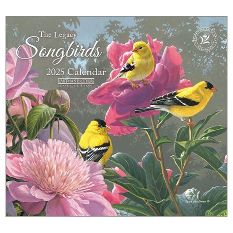 Songbirds By Hautman Brothers Wall Calendar Calendars