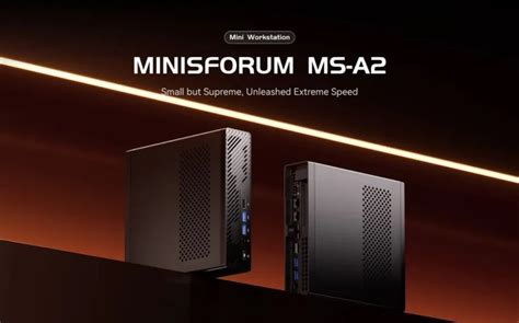 Minisforum Anuncia O Ms A2 Mini Pc De 18l Com Ryzen 9 9955hx Adrenaline